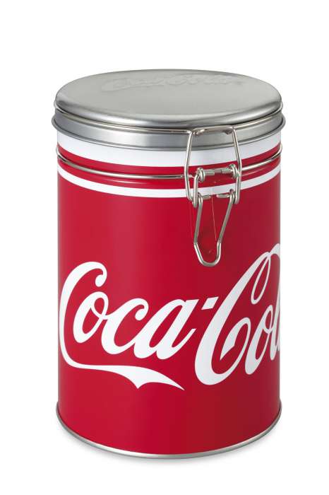 Plechová dóza na potraviny Coca-Cola | OFFICEO.cz