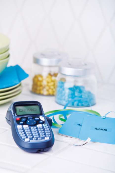 Štítkovač Dymo Letratag LT 100 H - modrý | OFFICEO.cz