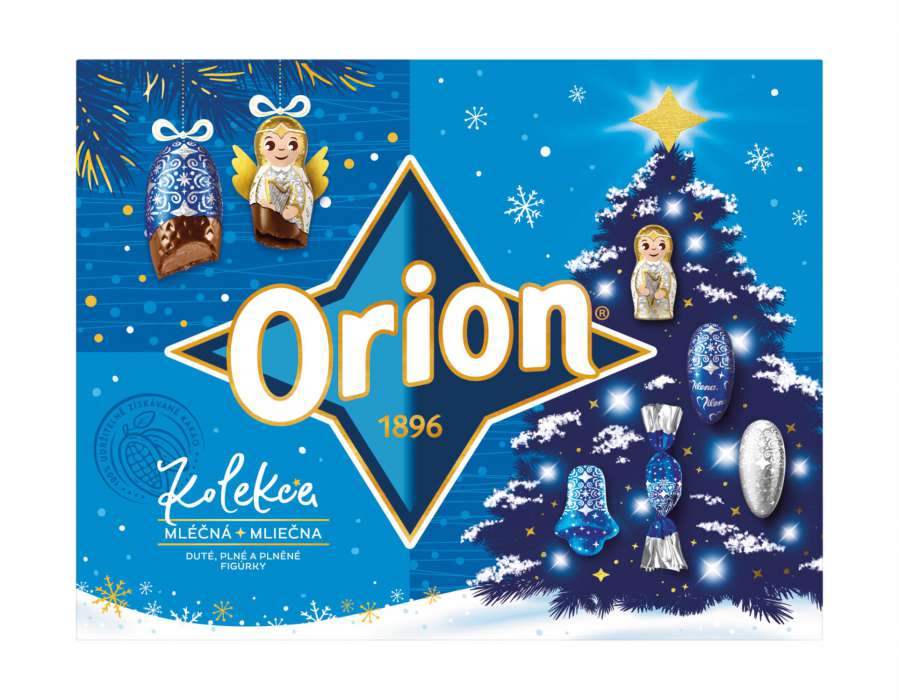 Vánoční kolekce rodinná Orion - mléčná, 352 g | OFFICEO.cz