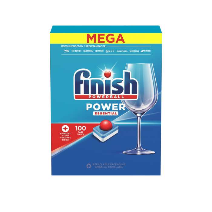Tablety do myčky Finish Power Essential - All in 1, 100 ks | OFFICEO.cz