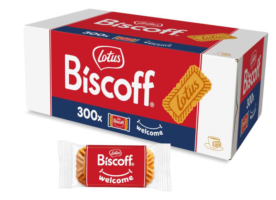 Karamelizované sušenky ke kávě Lotus - 300 ks | OFFICEO.cz