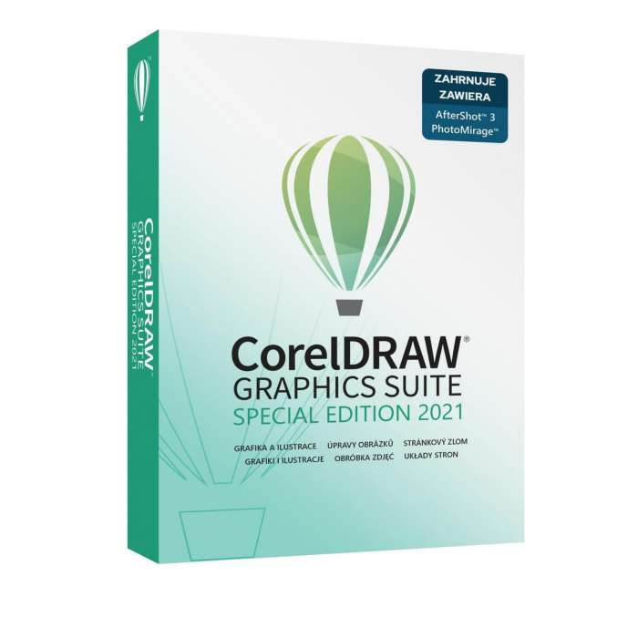 CorelDRAW Graphics Suite Special Edition 2021 CZ/PL ESD | OFFICEO.cz