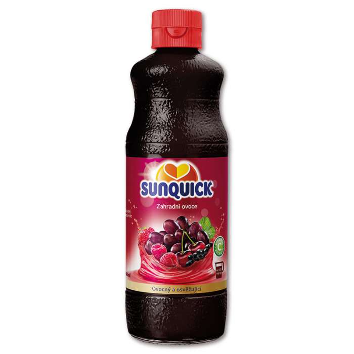 Sirup Sunquick - zahradní ovoce, 580 ml | OFFICEO.cz